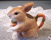 Whimsical Bunny Pitcher
