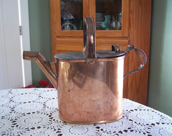 Vintage Copper Watering Can - Etsy