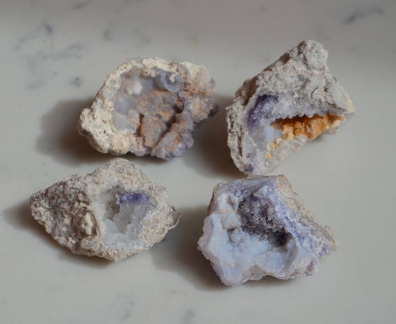 Spirit Flower Geodes/chalcedony Quartz and Fluorite Geodes - Etsy Ireland