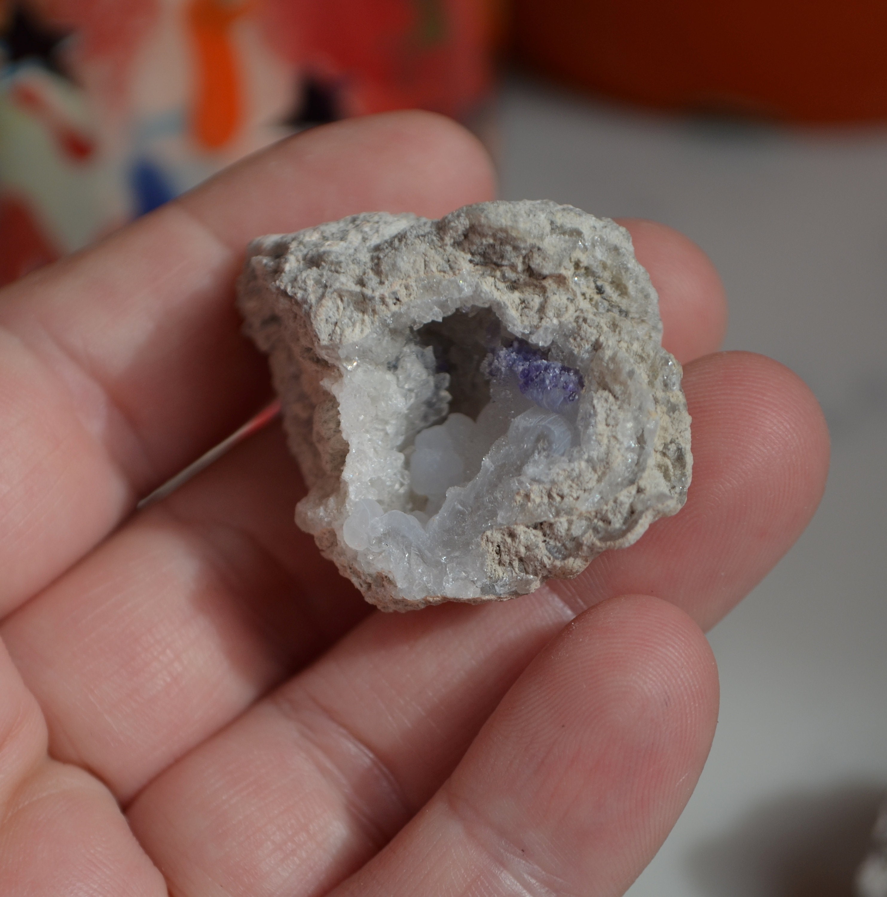 Spirit Flower Geodes/chalcedony Quartz and Fluorite Geodes - Etsy Ireland