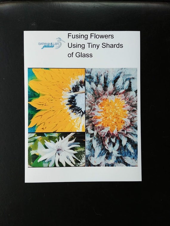 Fused Flowers Using Tiny Shards of Glass Tutorial | Etsy