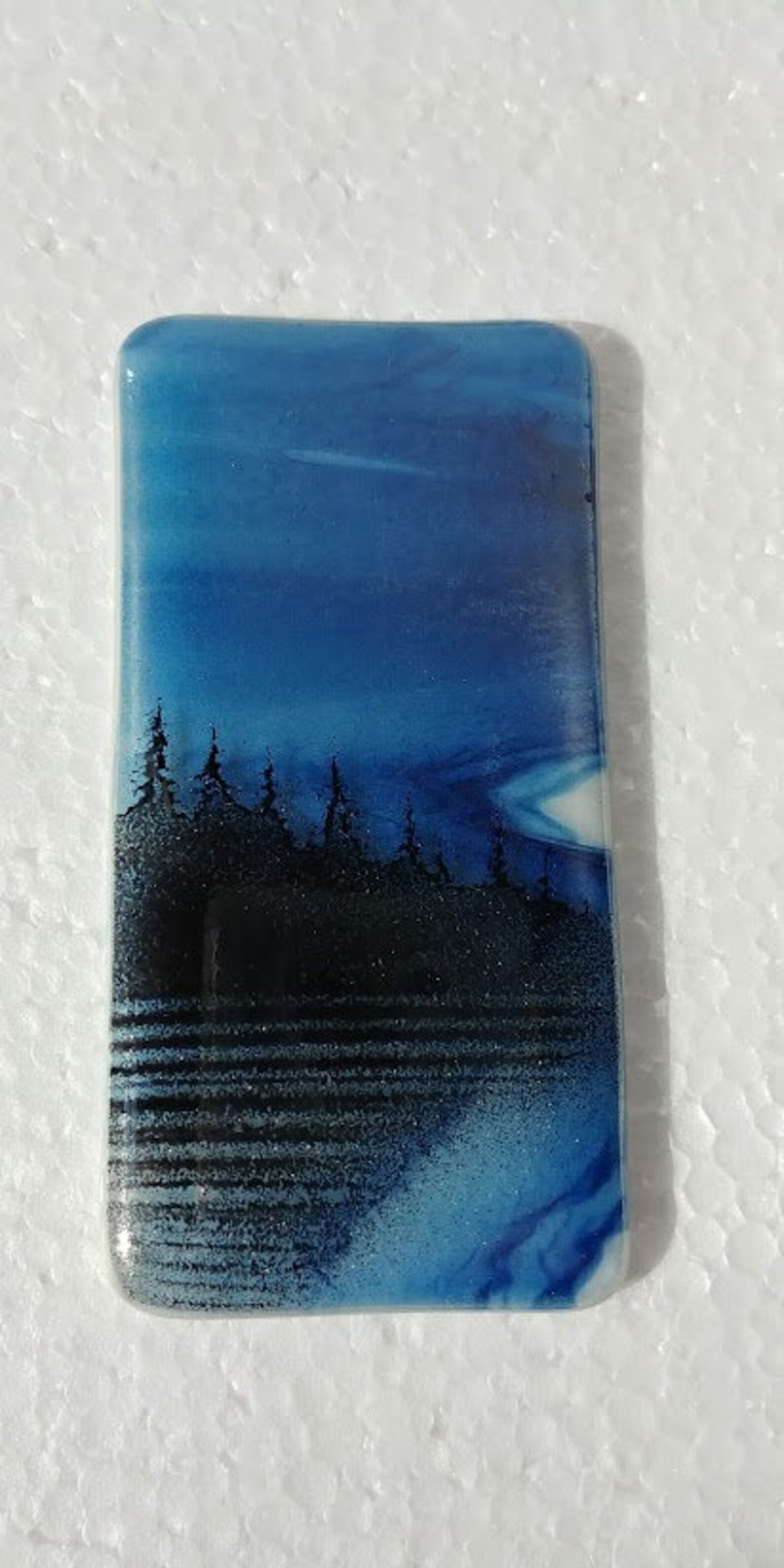 Fused Glass Tree Landscape Art - Etsy
