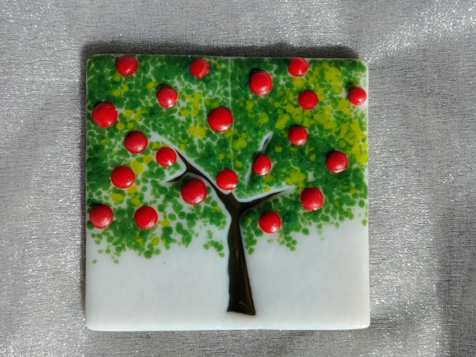 Fusing Cracked Glass Trees Tutorial | Etsy