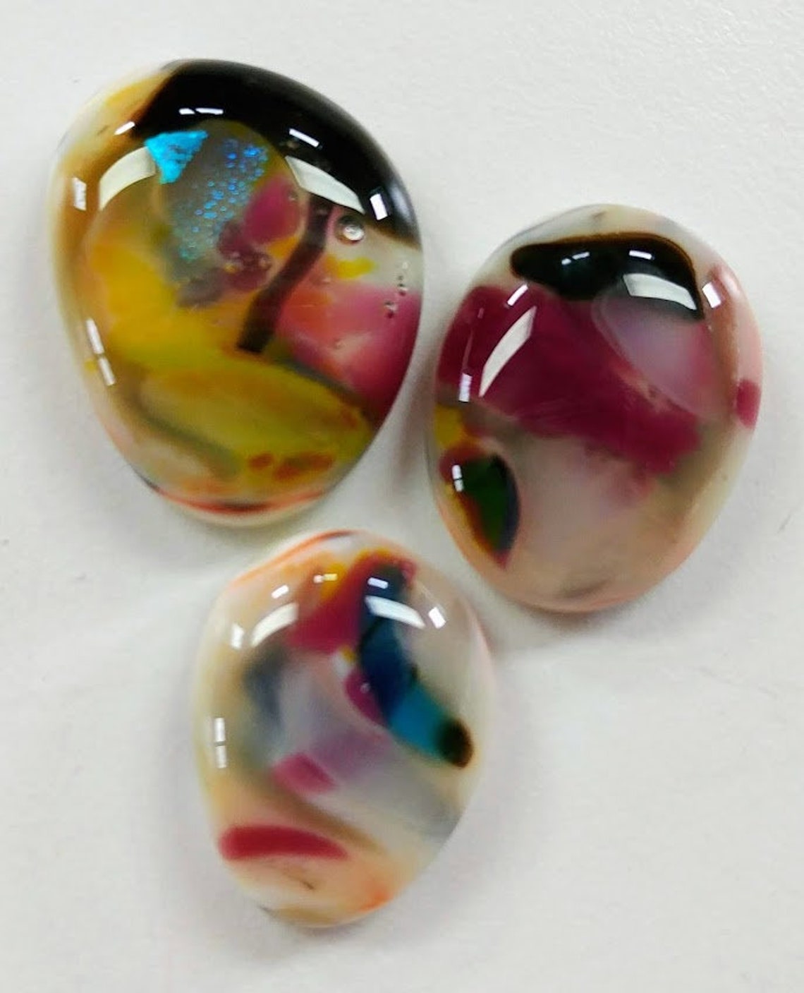 Fused Glass Tutorial Fusing and Using Glass Blobs Puddles Dots | Etsy