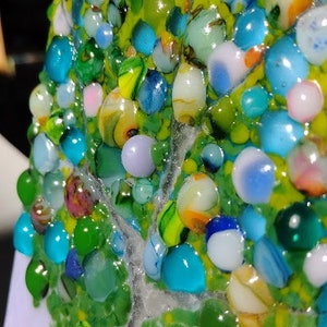 Fused Glass Bubble Tree Landscape Art - Etsy
