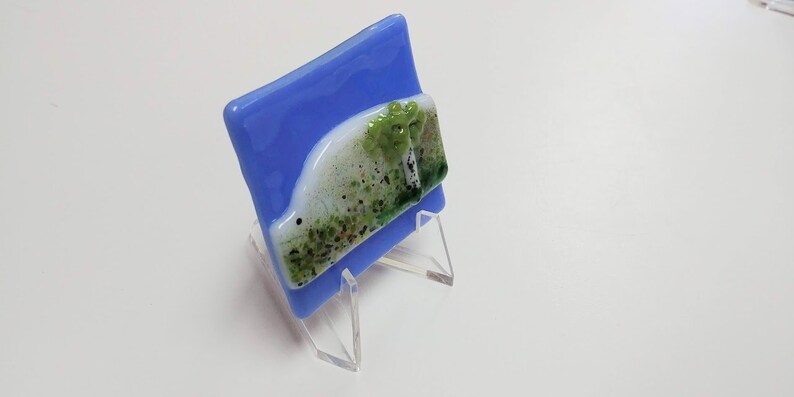 Fused Glass Small Landscape Art - Etsy