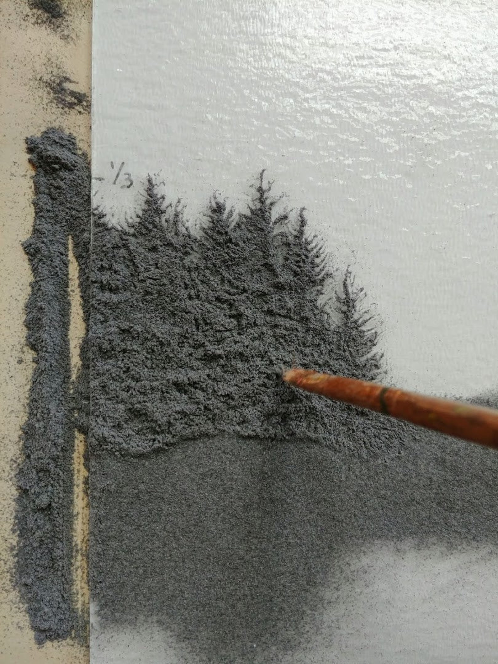 Tutorial Fusing Glass Powder Evergreen Trees at Sunrise Sunset - Etsy ...