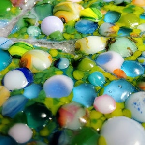 Fused Glass Bubble Tree Landscape Art - Etsy
