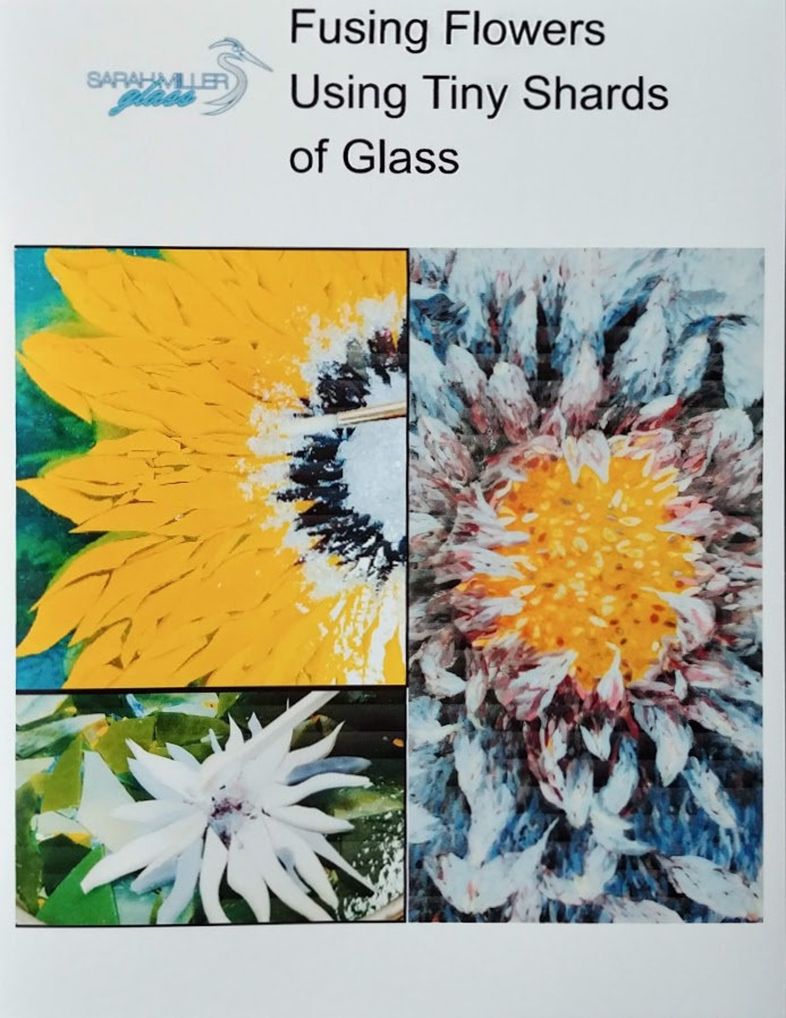 Fused Flowers Using Tiny Shards of Glass Tutorial - Etsy