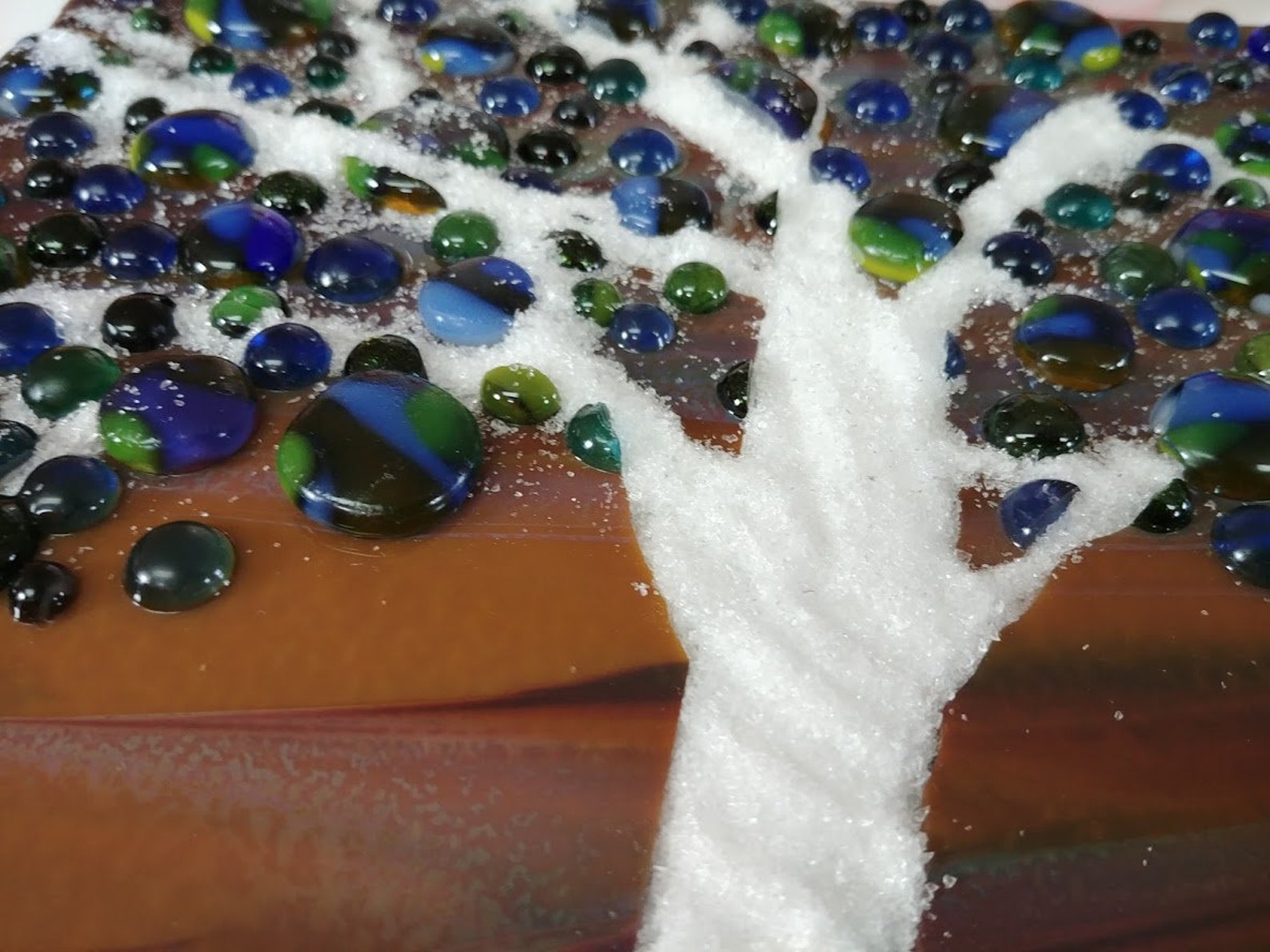 Fusing Cracked Glass Trees Tutorial | Etsy