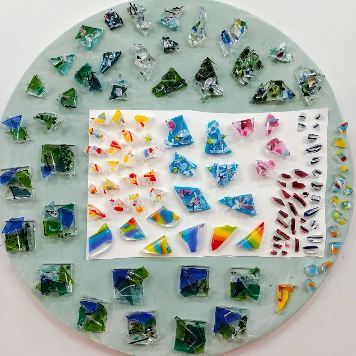 Fused Glass Tutorial Fusing and Using Glass Blobs Puddles Dots | Etsy