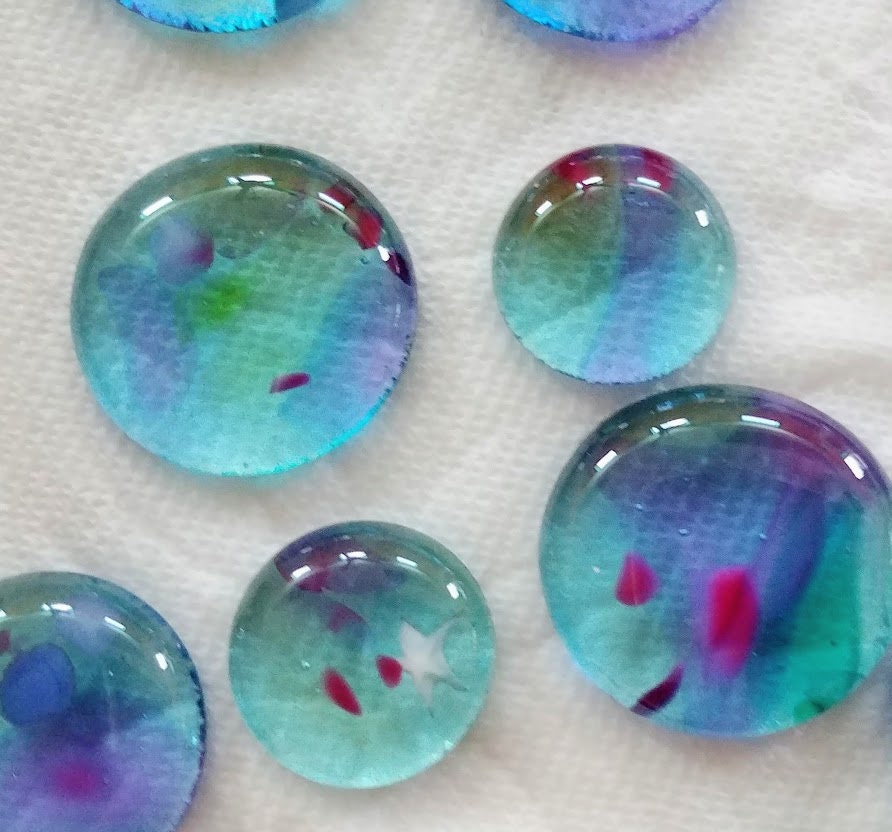 Fused Glass Tutorial Fusing and Using Glass Blobs Puddles Dots - Etsy ...