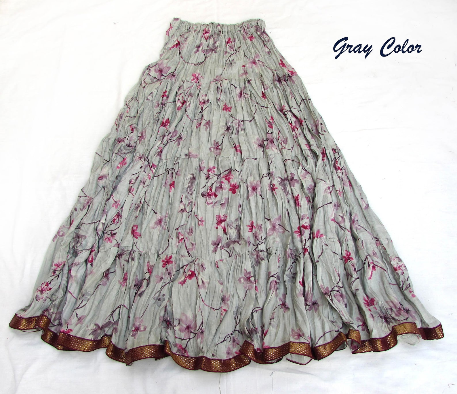 Very Beautiful Skirts Lovely Print Skirts Skin Friendly - Etsy