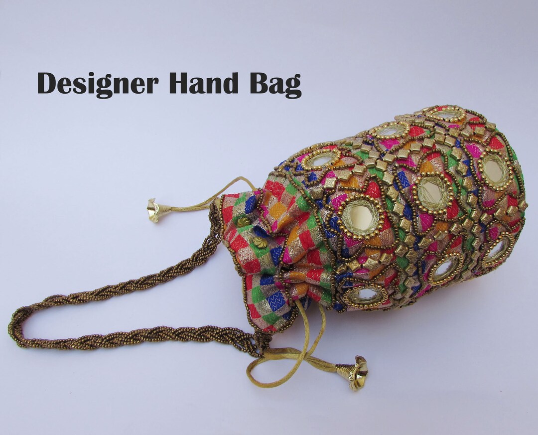 Multi Color Handbags for Women & Girls Party Wear Multi Color - Etsy