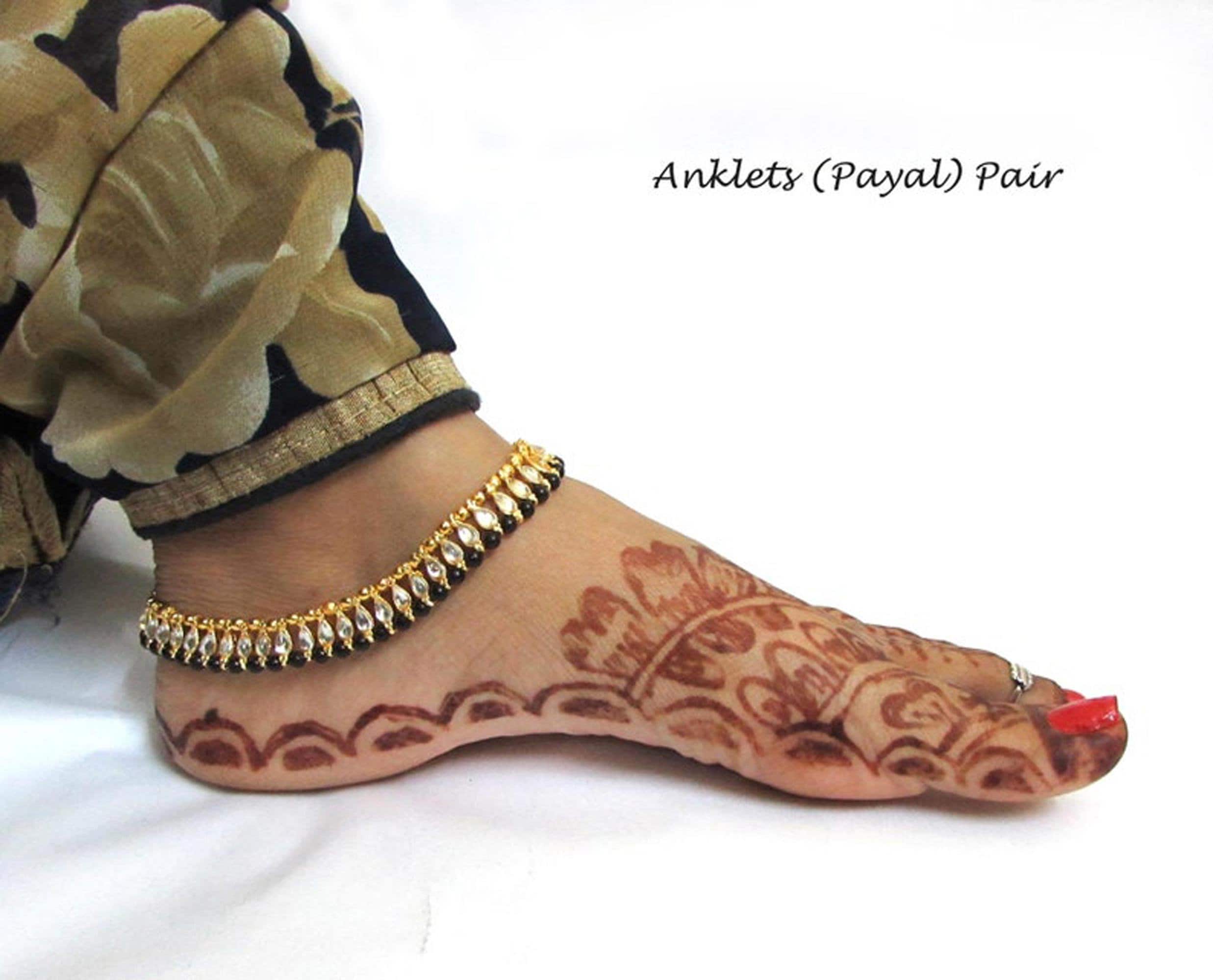 Indian Wedding Anklets Payal