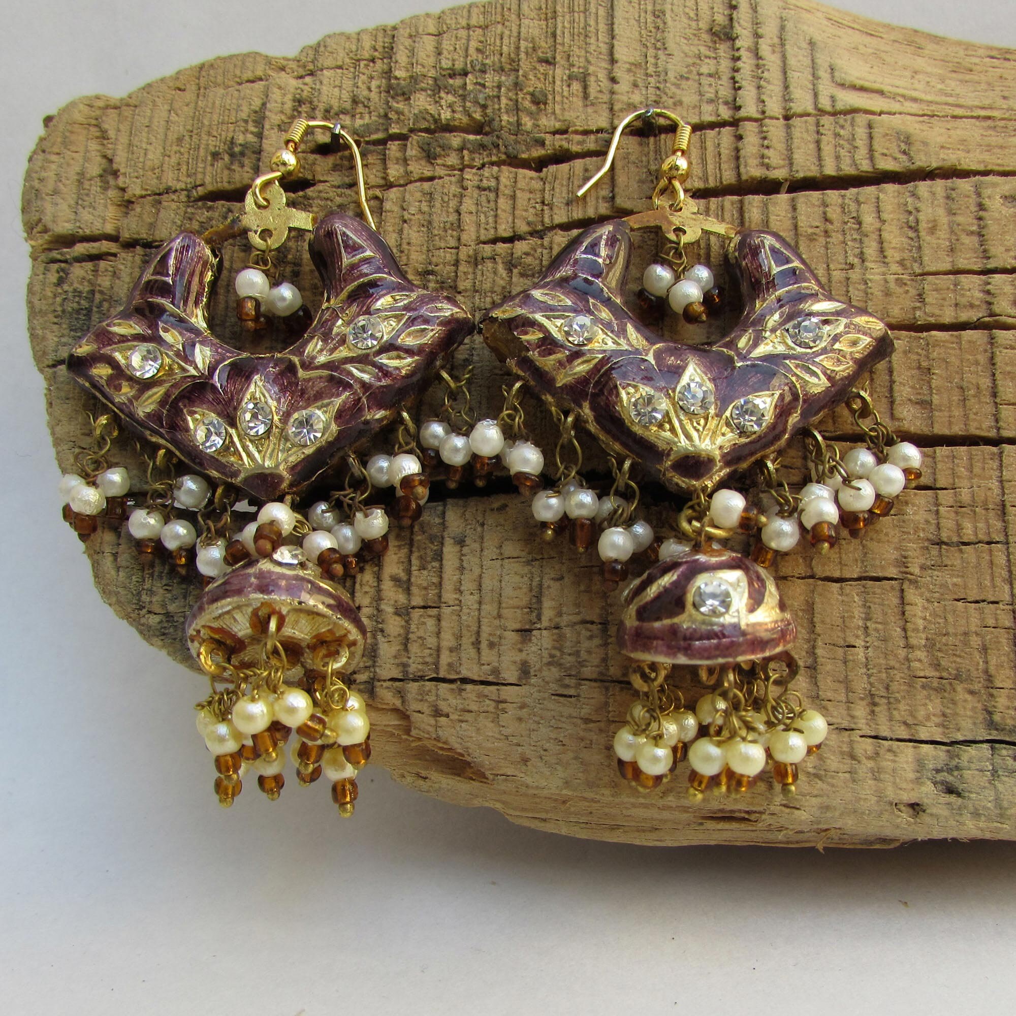 Handmade Lakh Earrings - Handmade Lakh Jewelry, Handmade Earrings ...