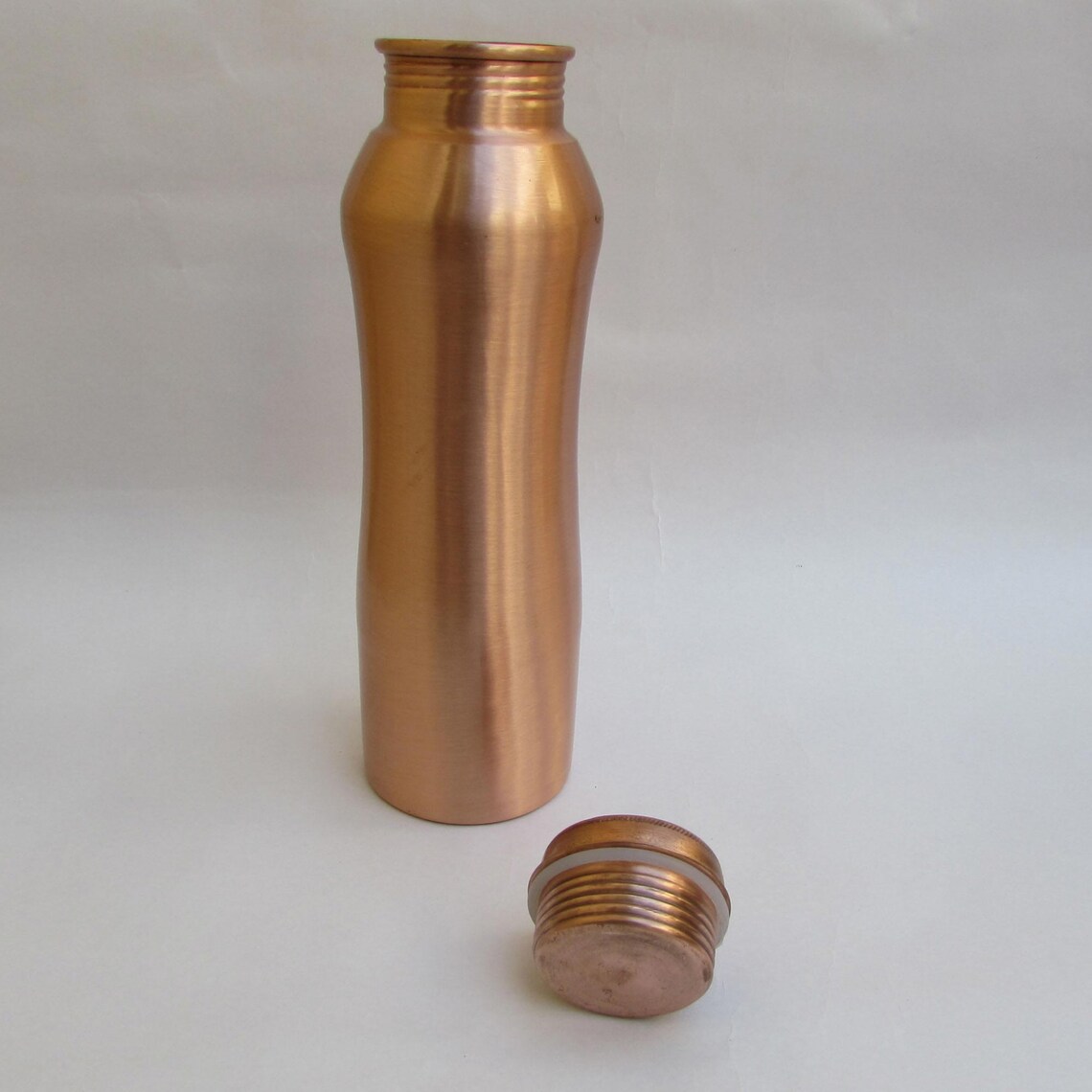 100% Pure Copper Bottle Health Benefits of Drinking Water - Etsy
