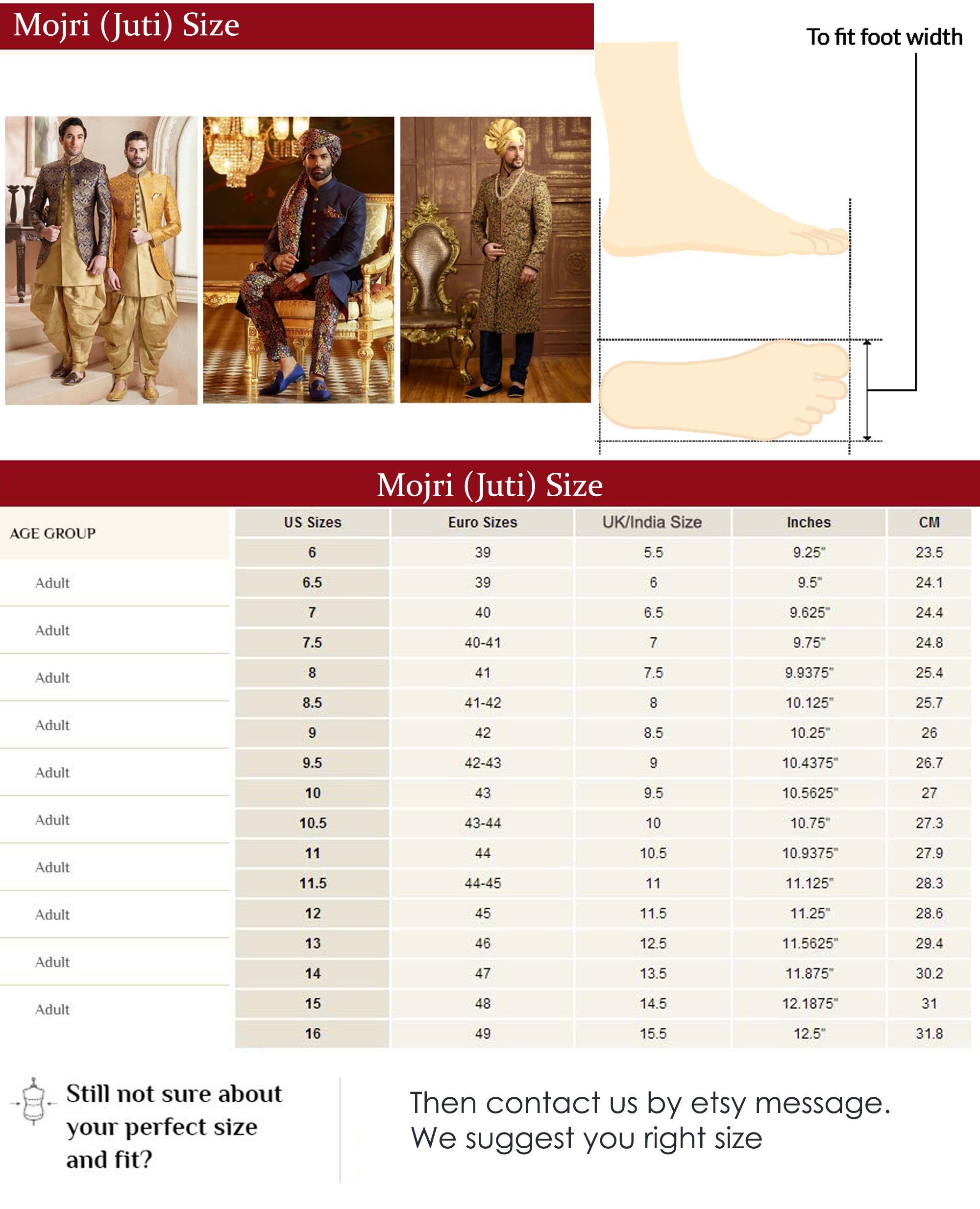 Wedding Mojari - Men's Wedding Jutti , Wedding Mojri, Indian ...