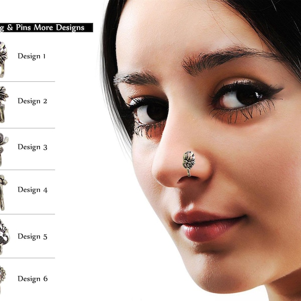 Indian Nose Ring - Etsy