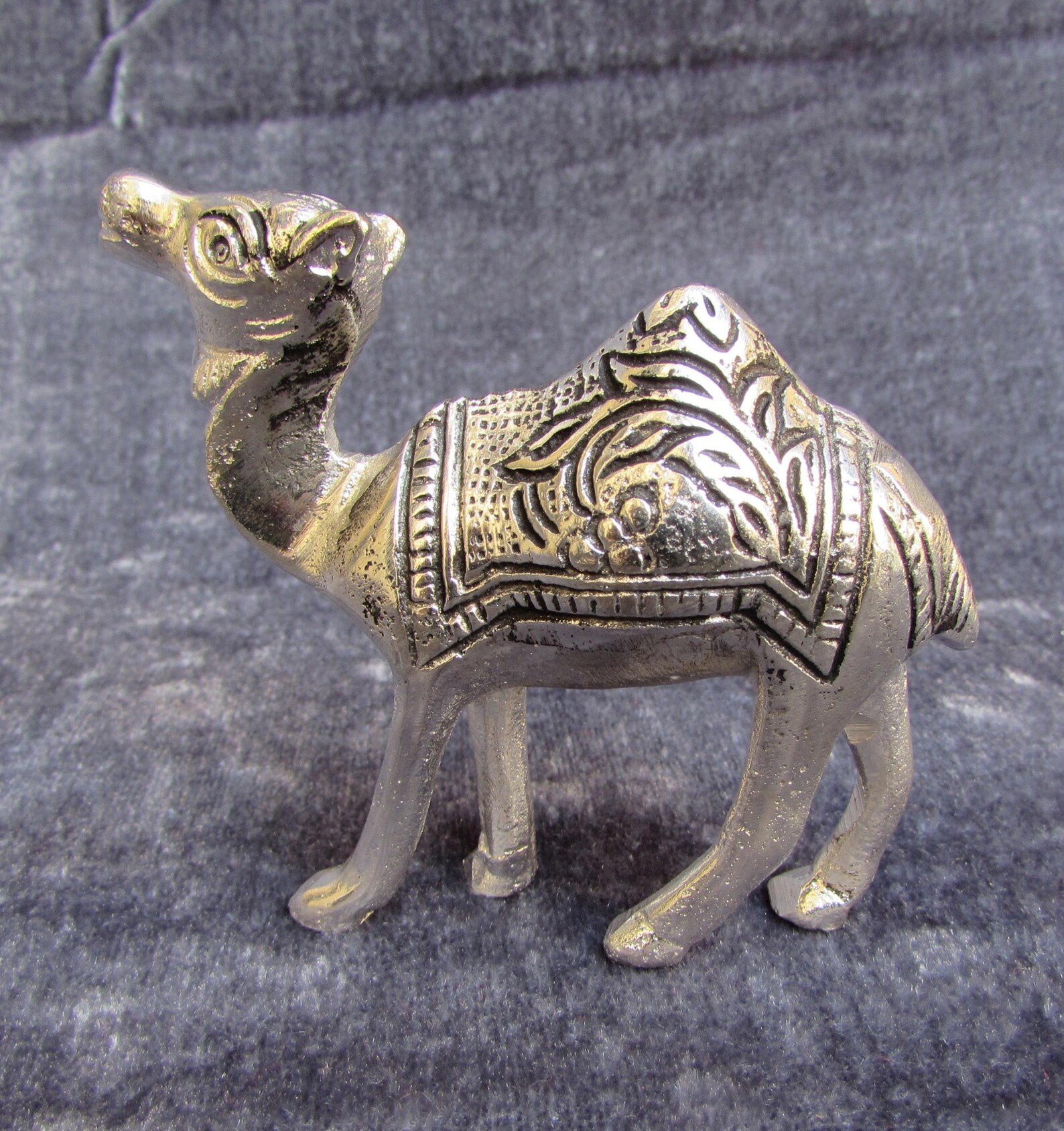Home Decor Antique White Metal Carved Camel 8 X 10 CM Indian | Etsy