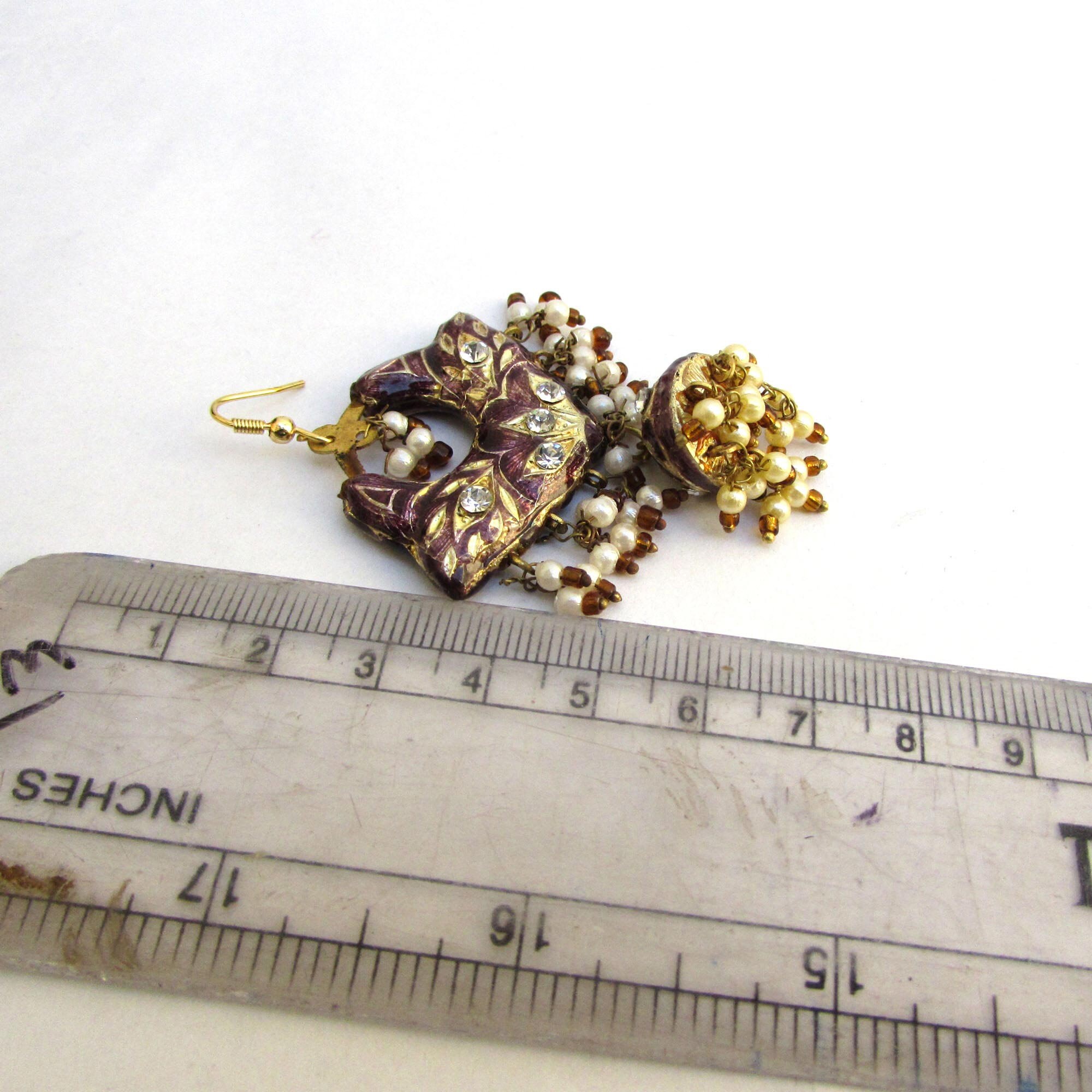 Handmade Lakh Earrings - Handmade Lakh Jewelry, Handmade Earrings ...