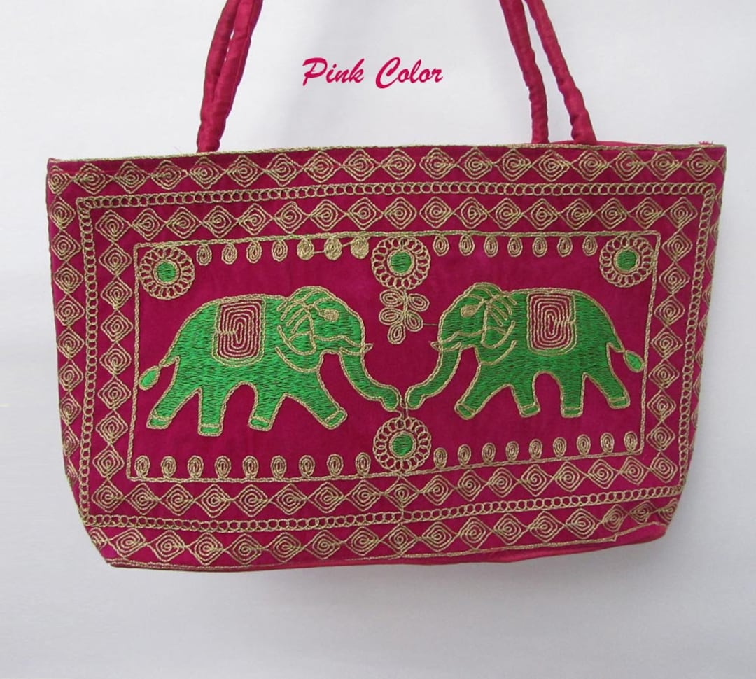 Indian Traditional Hand Made Velvet Bag Work Shoulder Bag - Etsy