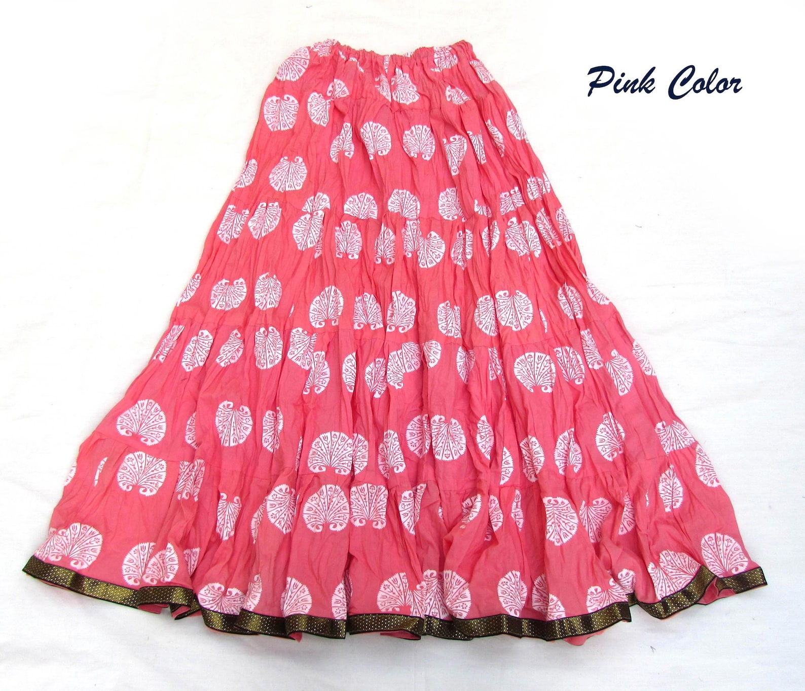 Very Beautiful Skirts Lovely Print Skirts Skin Friendly | Etsy