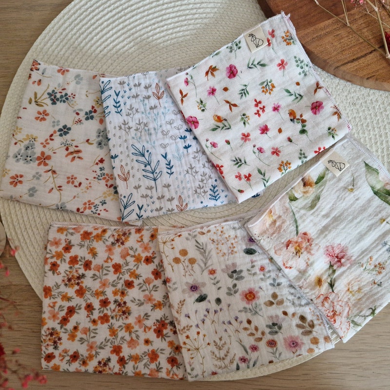 Flower Handkerchief - Etsy