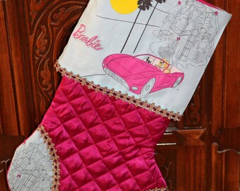 Barbie Stocking - Etsy
