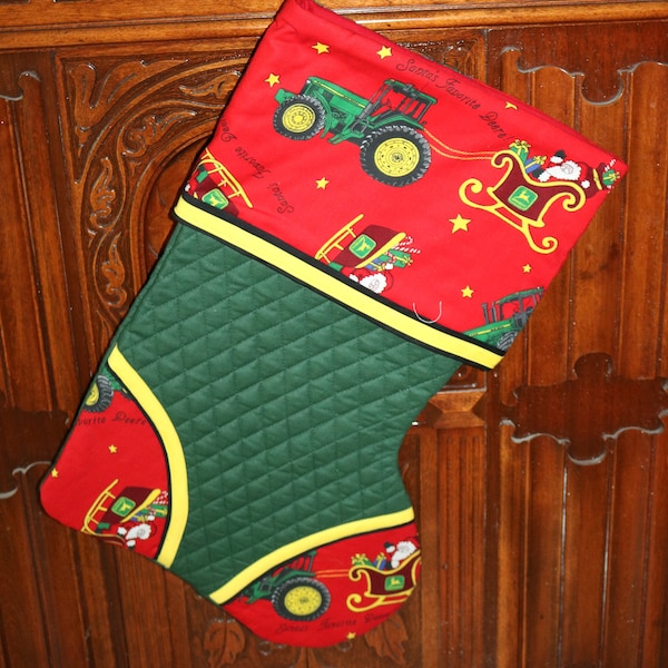 John Deere Stocking - Etsy