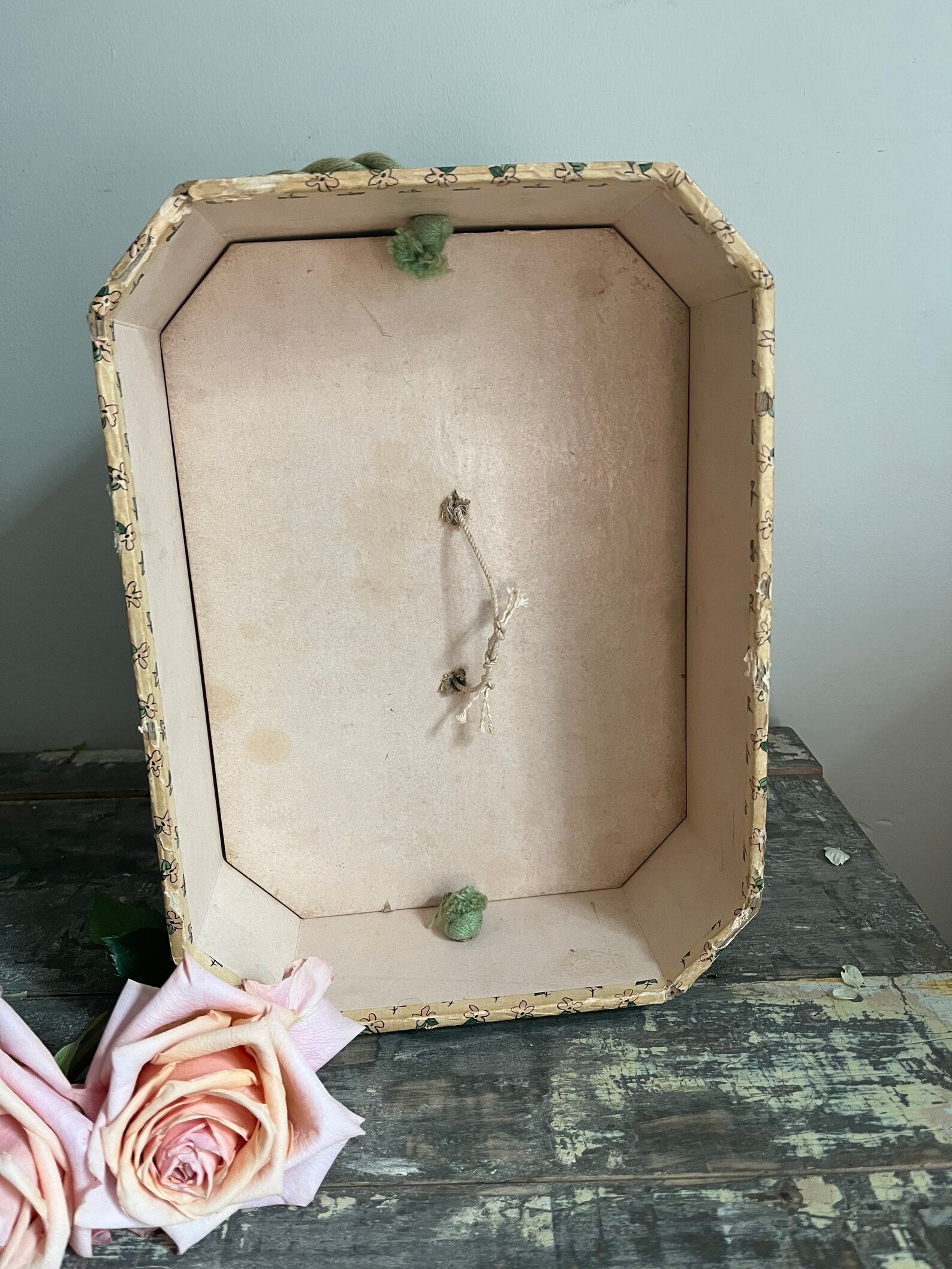 Antique Wallpaper Box 1930s Wallpaper Box Antique Storage - Etsy