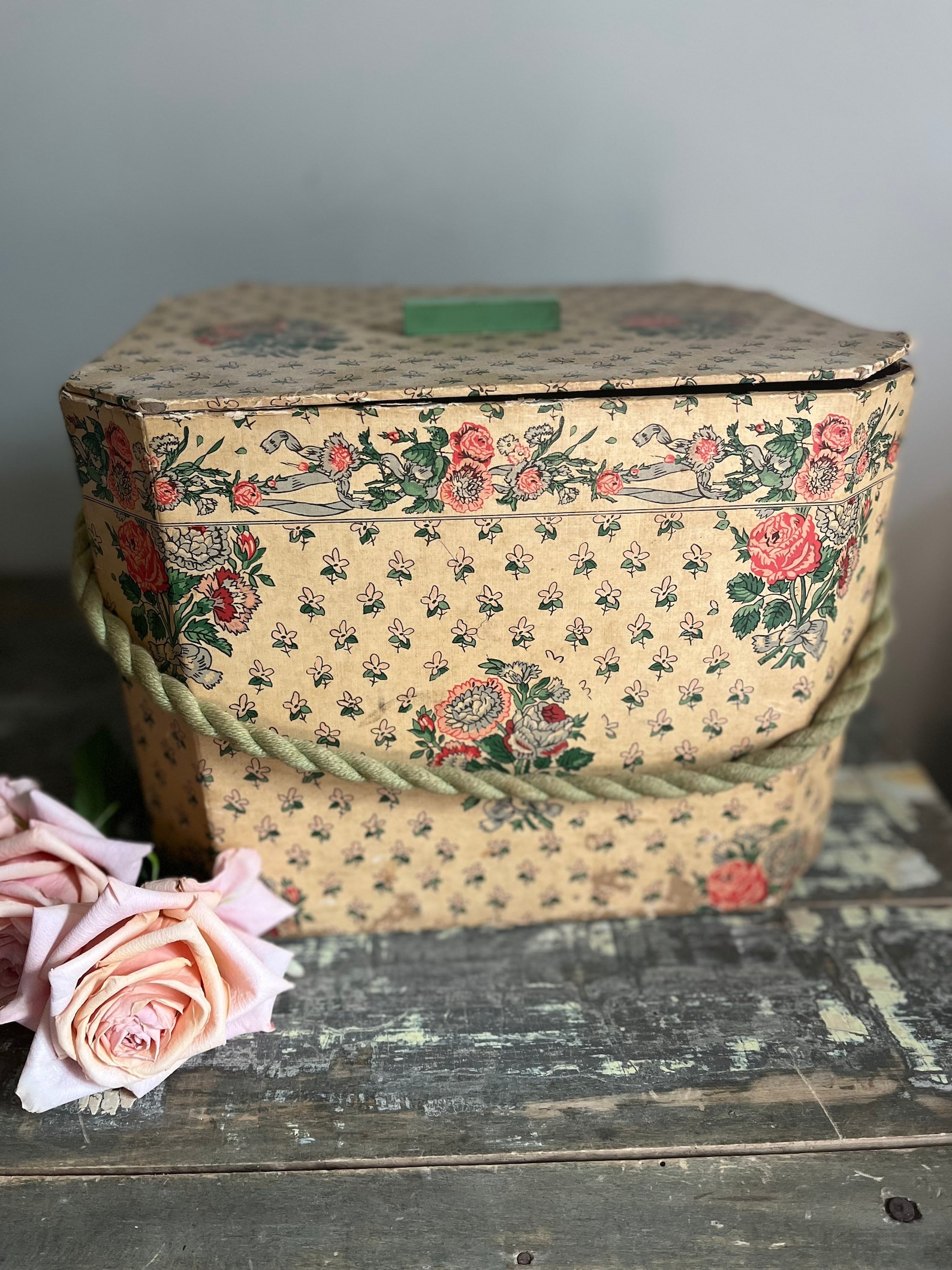 Antique Wallpaper Box 1930s Wallpaper Box Antique Storage - Etsy