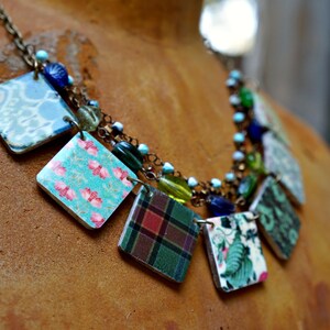 Green Necklace, Woodland Jewelry, Forest Jewelry, Woodland, Nature ...