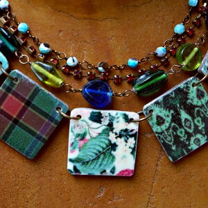 Green Necklace, Woodland Jewelry, Forest Jewelry, Woodland, Nature ...