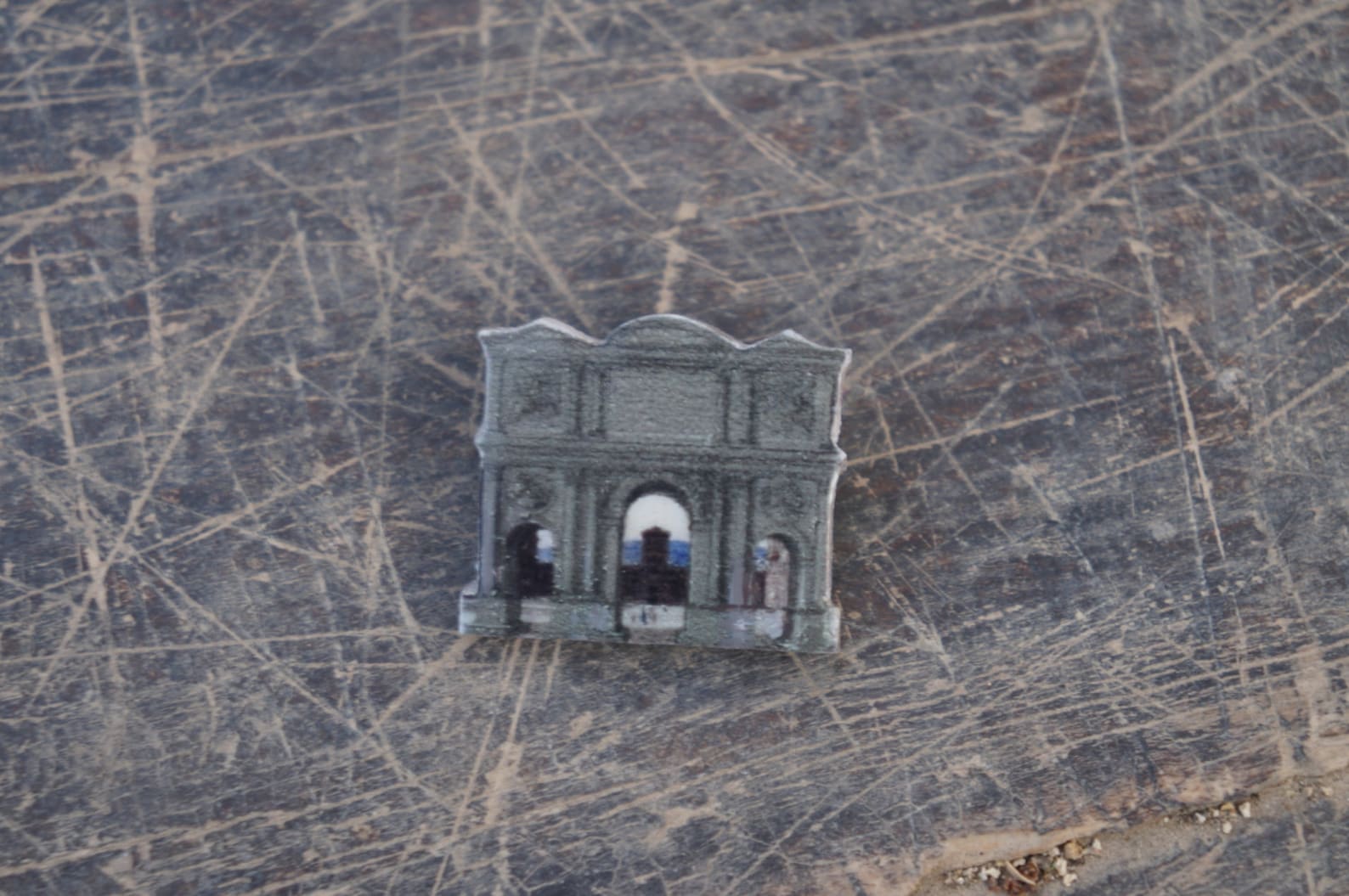 Renaissance Pin, Cityscape, Medieval Brooch, 15th Century, Art Jewelry ...