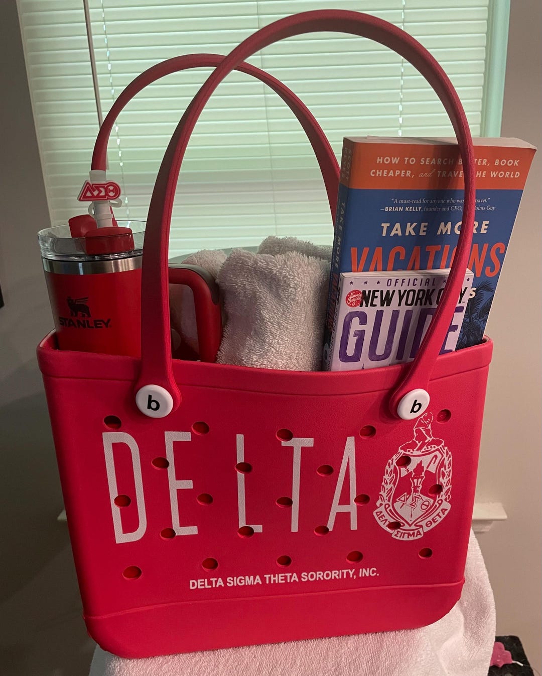 Delta Sigma Theta Tote Bag - Etsy