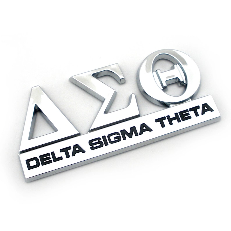 Delta Sigma Theta Sorority Inc. Car Decal - Etsy