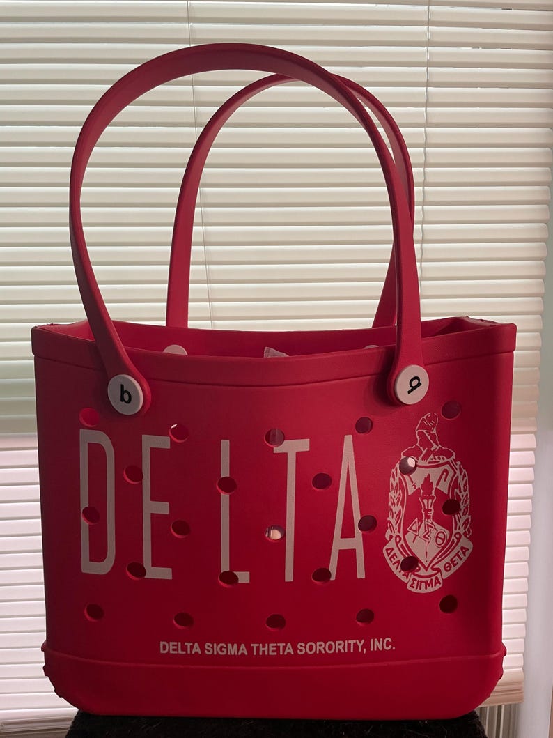 Delta Sigma Theta Tote Bag - Etsy