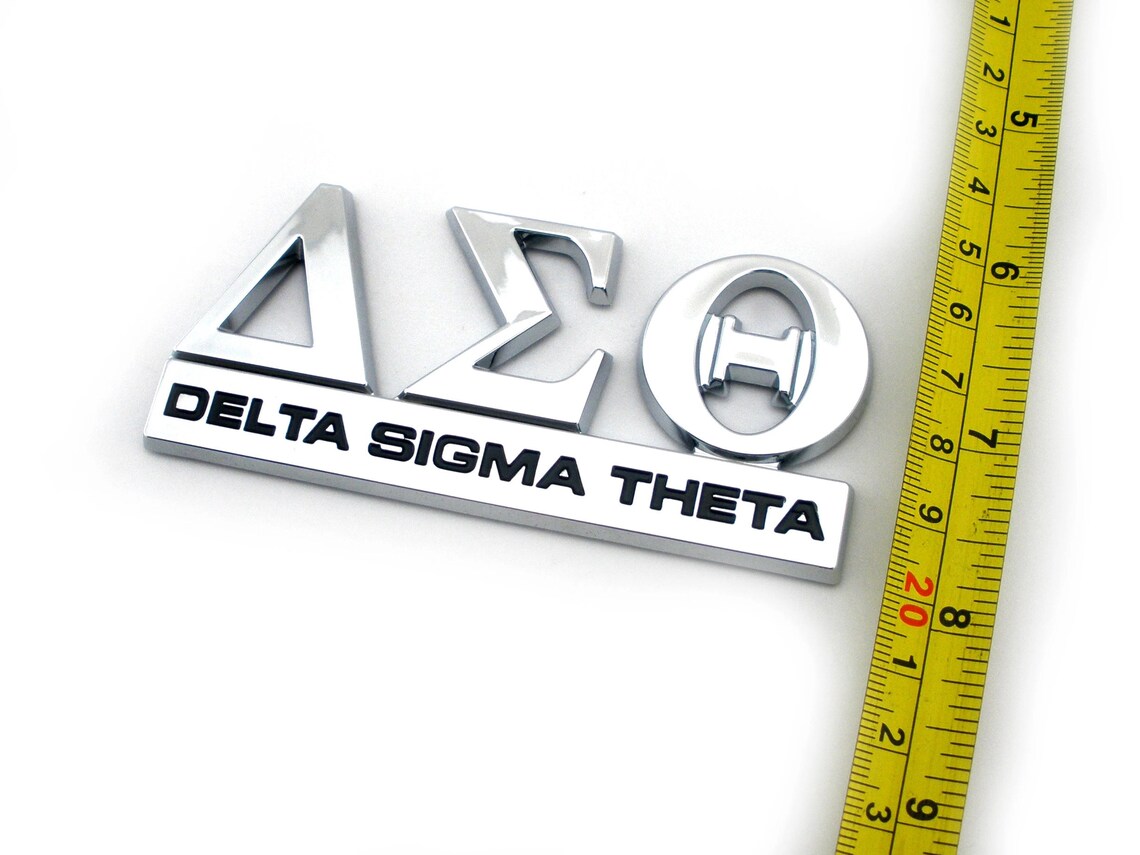 Delta Sigma Theta Sorority Inc. Car Decal | Etsy