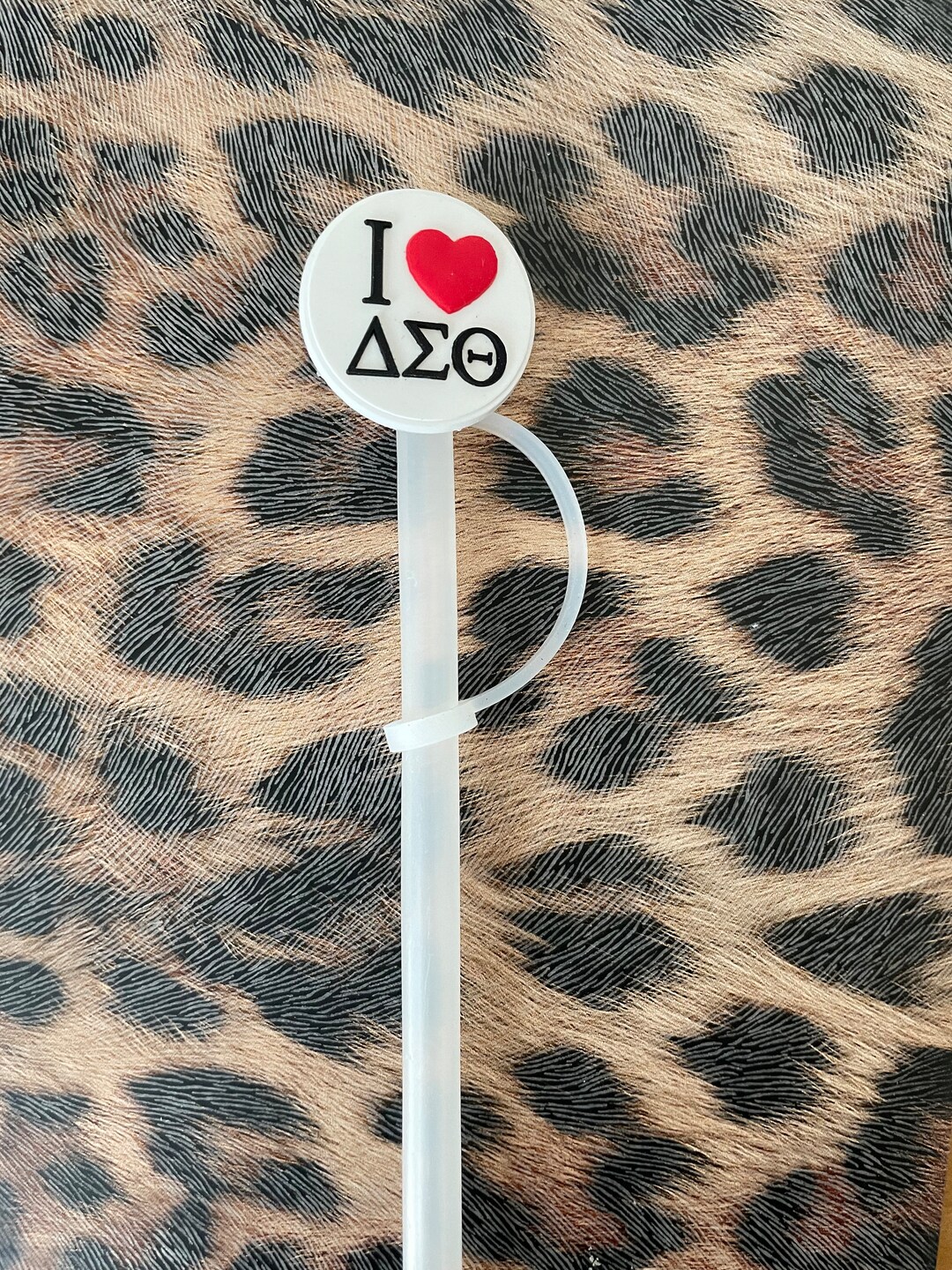 Set of 4 Different Delta Sigma Theta Straw Toppers - Etsy