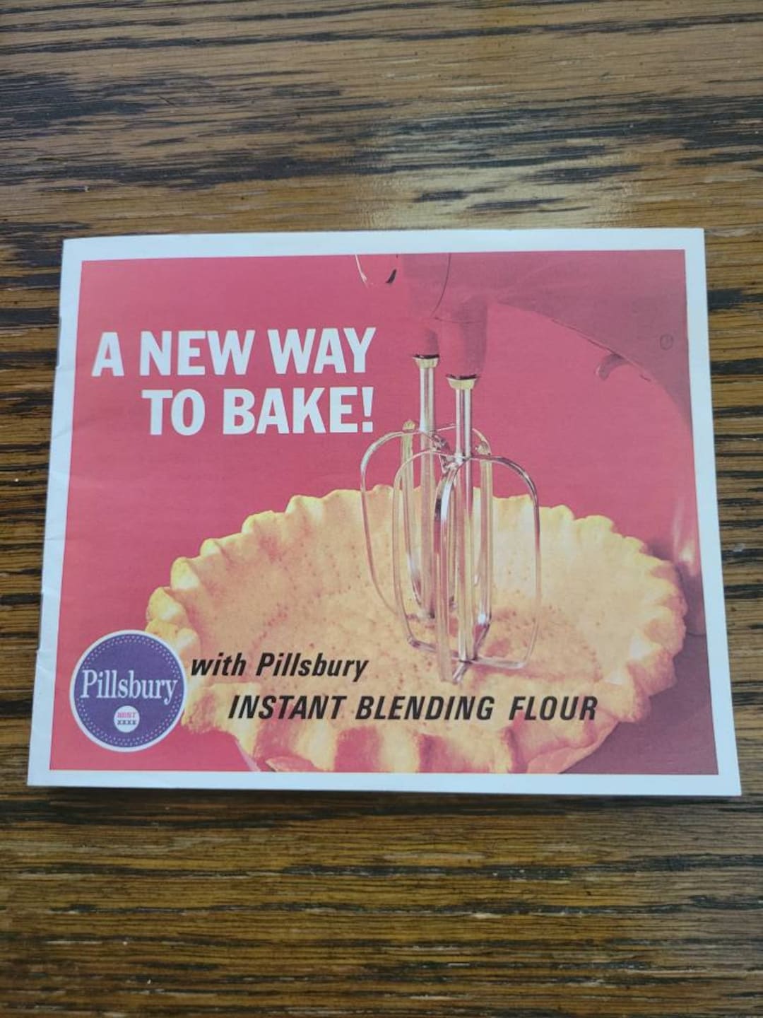 A New Way to Bake Pillsbury Instant Blending Flour Recipes Cook Booklet ...