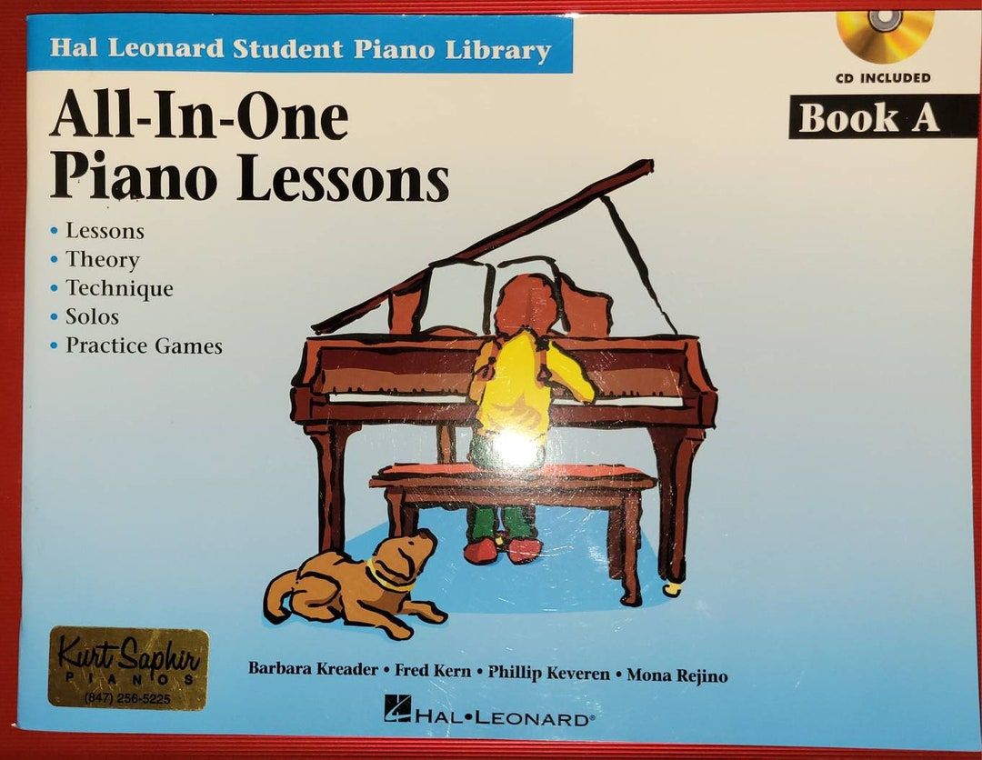 All-in-one Piano Lessons, Book A [with CD (audio)] by Barbara Kreader ...