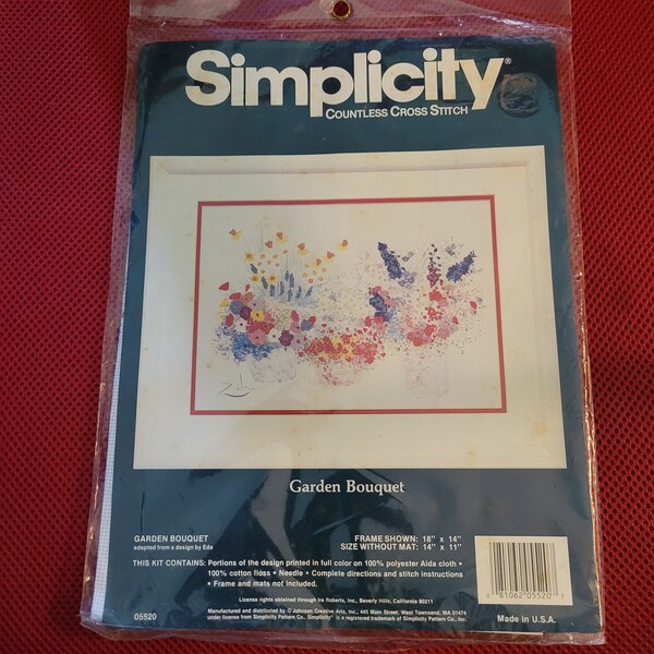 Simplicity Cross Stitch - Etsy