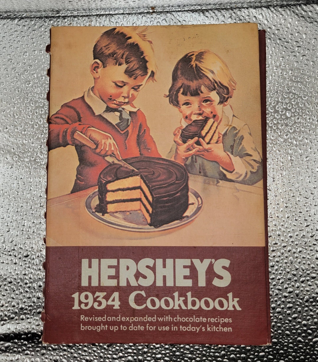 Hershey's 1934 Cookbook Revised and Expanded 13th Printing 1983 - Etsy