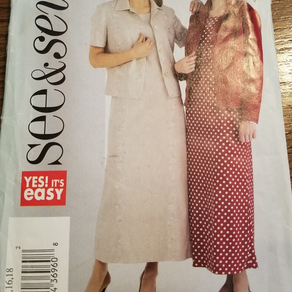 Butterick See and Sew Sewing Pattern - Etsy