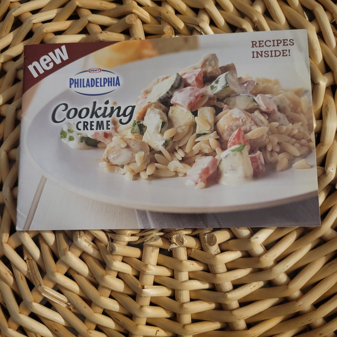 Cooking Creme Cook Booklet Philadelphia Cream Cheese Recipes ...