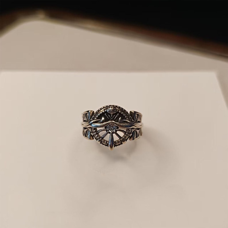 Ring of the Lucii, Lucis Ring, Final Fantasy Ring, Adjustable Open Ring ...