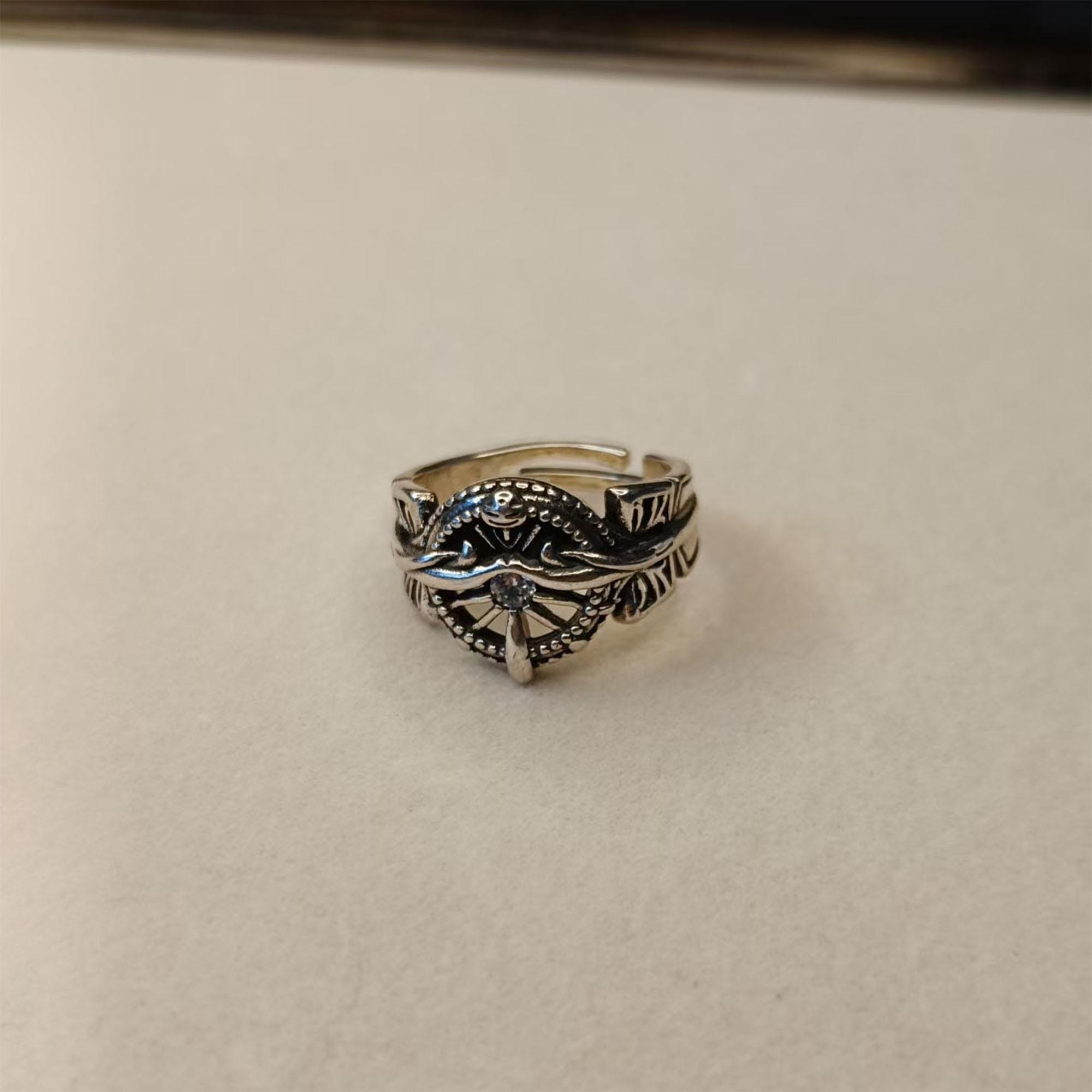 Ring of the Lucii, Lucis Ring, Final Fantasy Ring, Adjustable Open Ring ...
