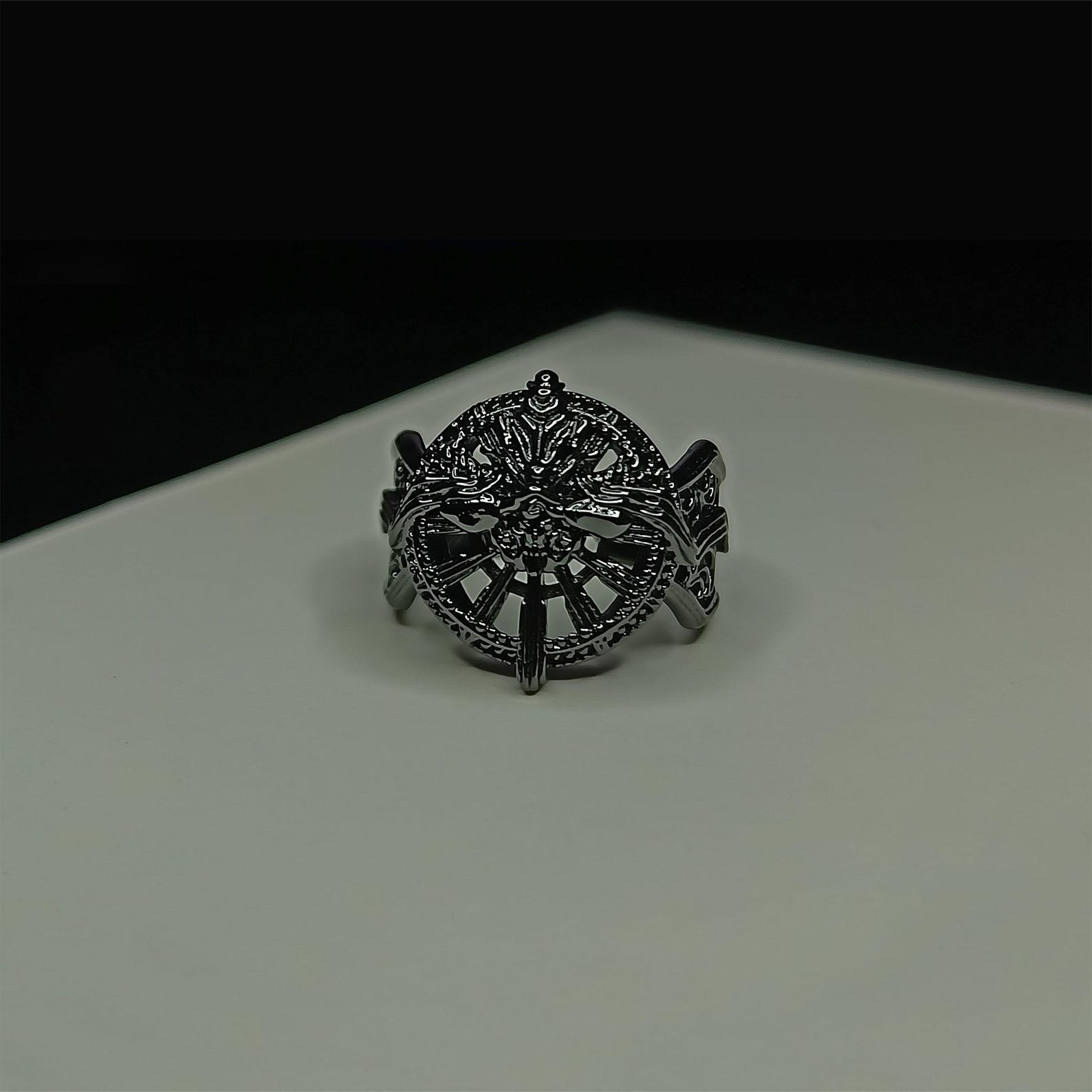 Lucis Ring, Ring of the Lucii, Final Fantasy Ring, Handmade Engraved ...