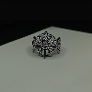 Lucis Ring, Ring of the Lucii, Final Fantasy Ring, Handmade Engraved ...